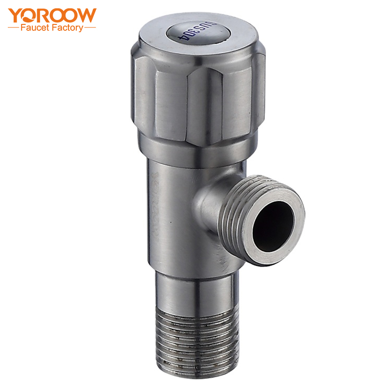 Stainless Steel Brushed Nickel Angle Valve Installation Guide - YOROOW
