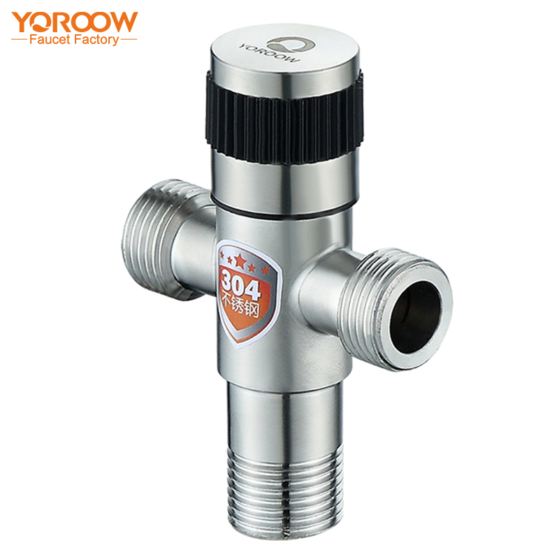 White Plastic Angle Valve Installation Guide - YOROOW