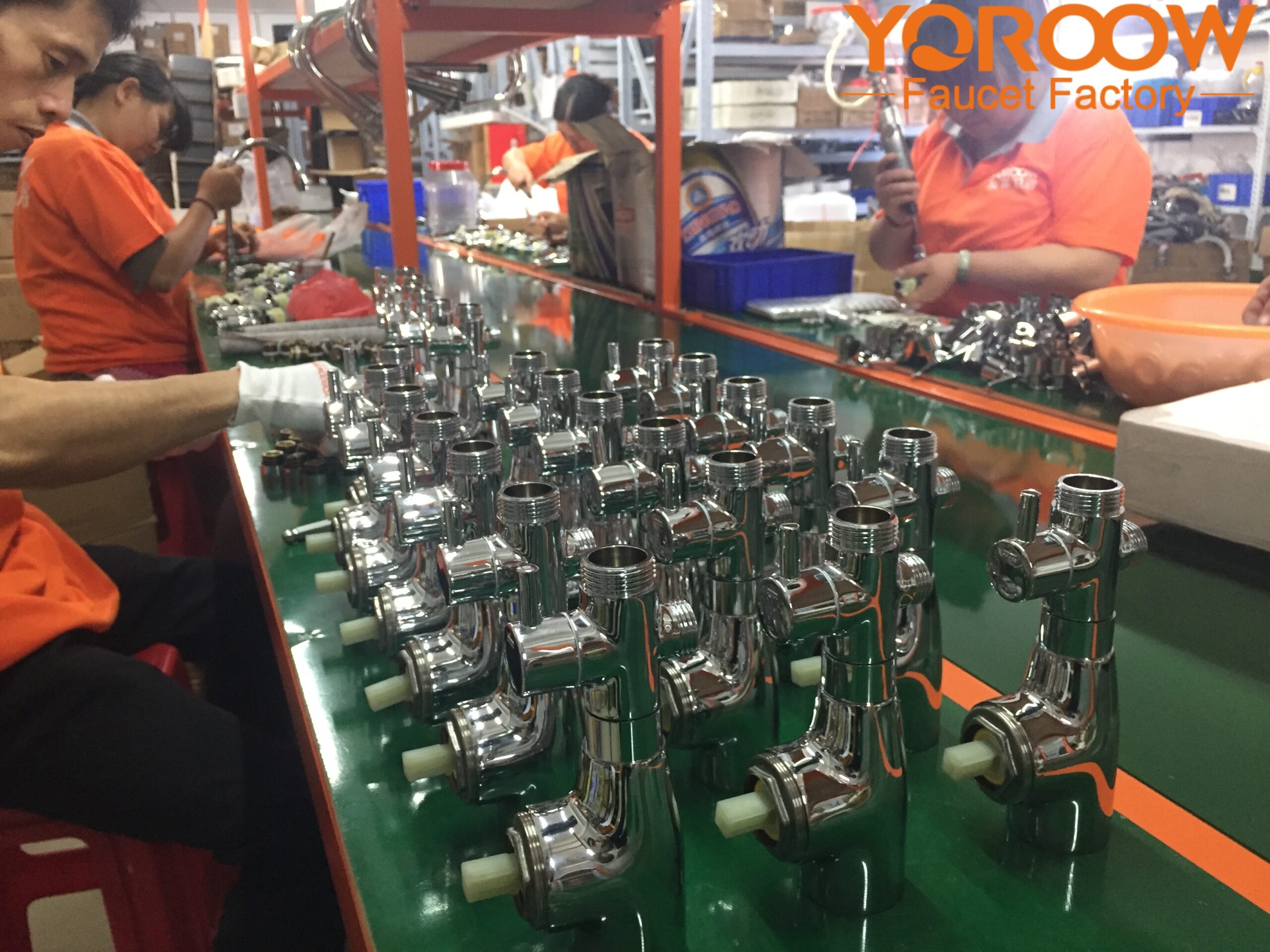 Detailed analysis of the production process of YOROOW faucet factory ...