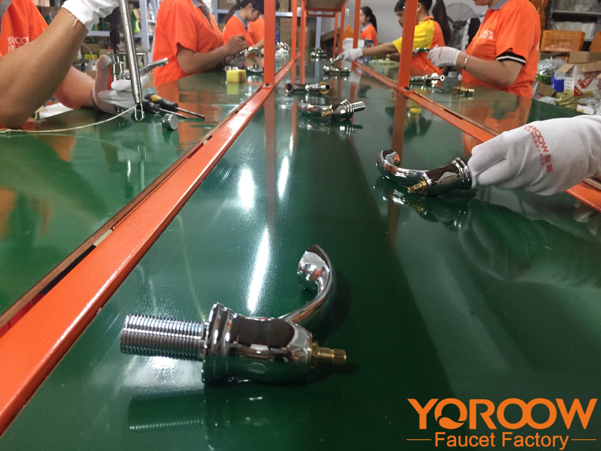 Detailed analysis of the production process of YOROOW faucet factory ...